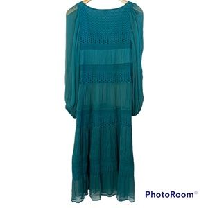 Sundance | Dresses | Sundance Adore Moi Long Sleeve Midi Dress Pacific ...